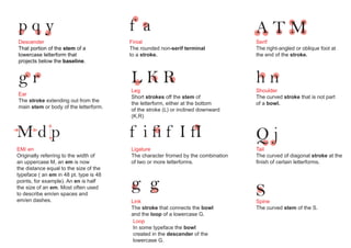 Describing letterforms1 merged | PPT