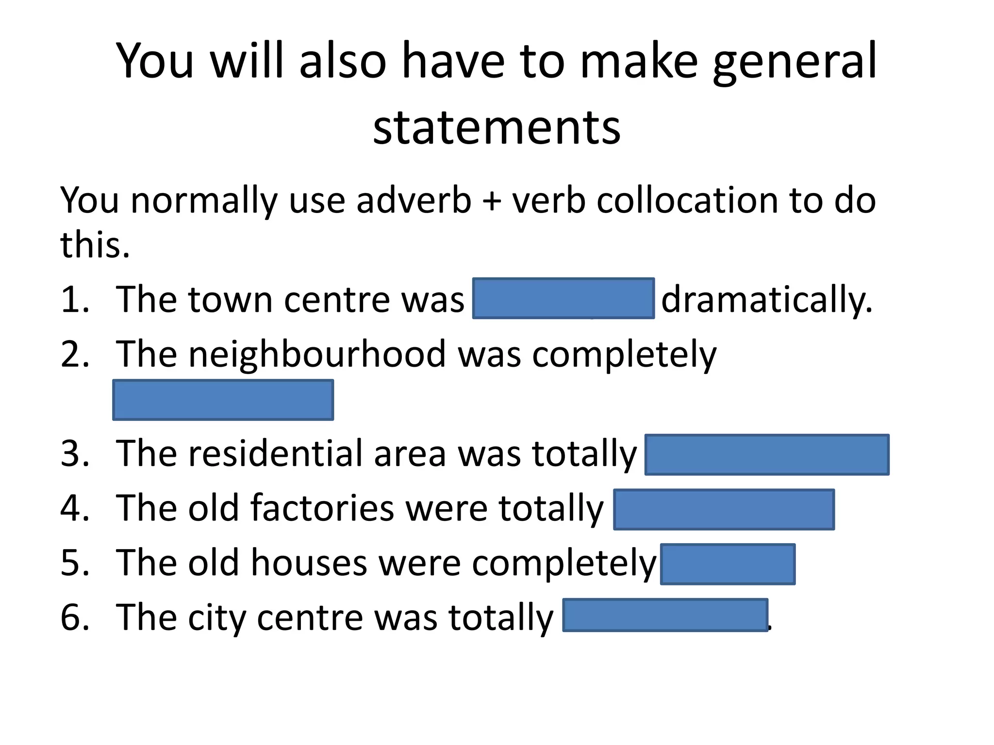 IELTS Task 1 Describing Maps | PPTX