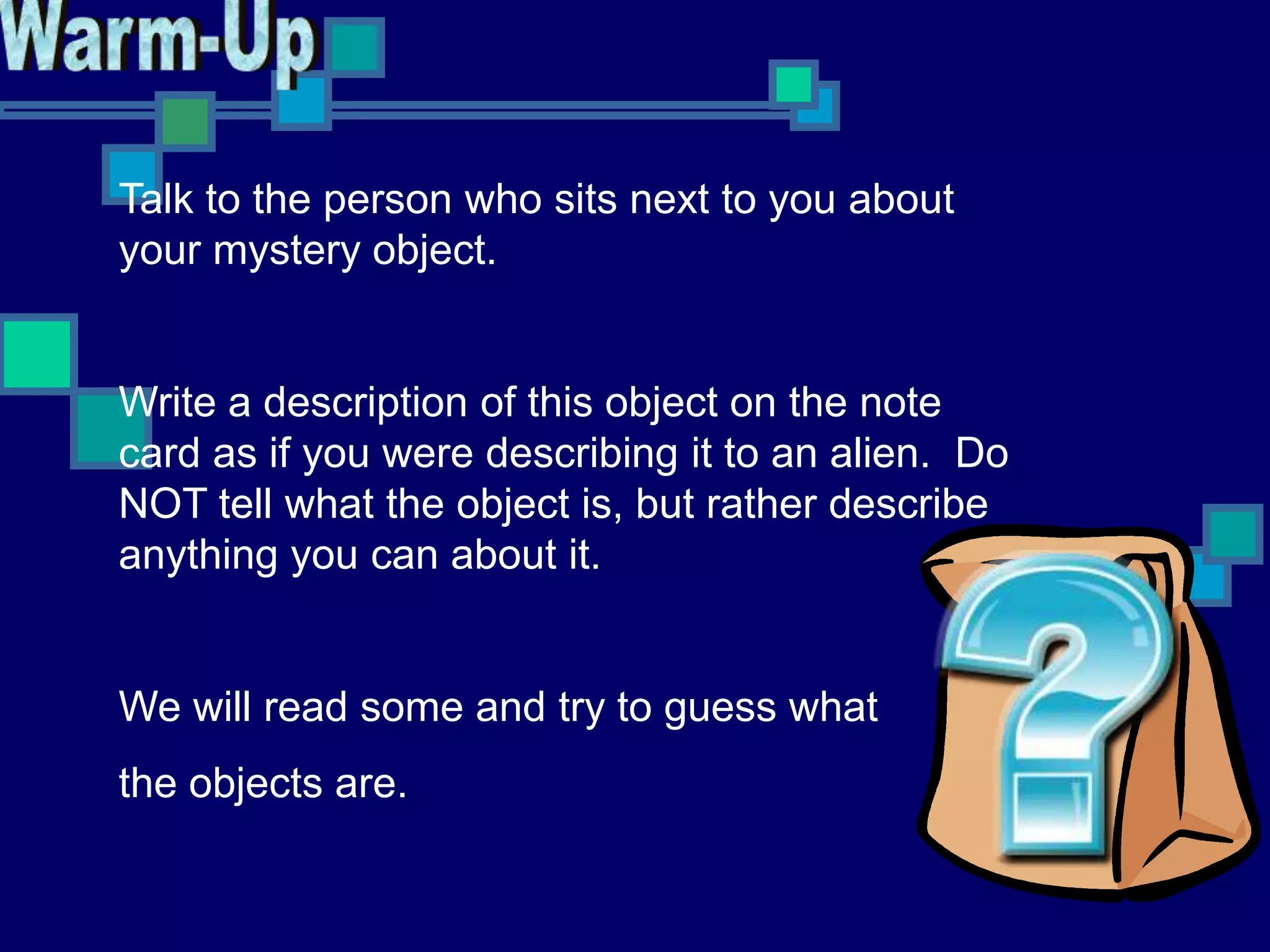 Describing matter chapter 1 section 2 | PPTX