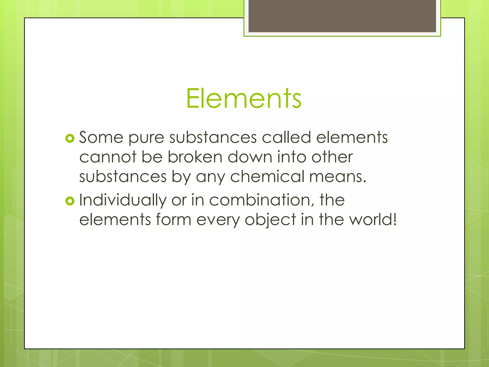 Describing matter powerpoint | PPTX