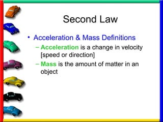 Newton's Laws of Motion | PPT | Physics | Science