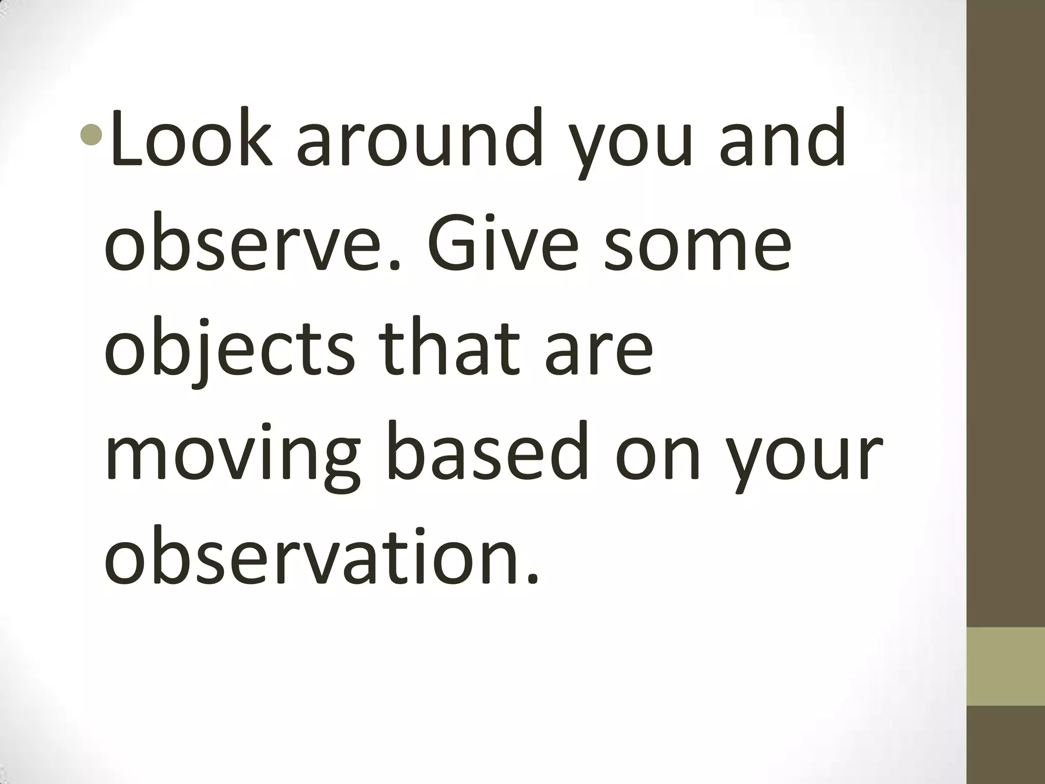 Describing motion | PPTX