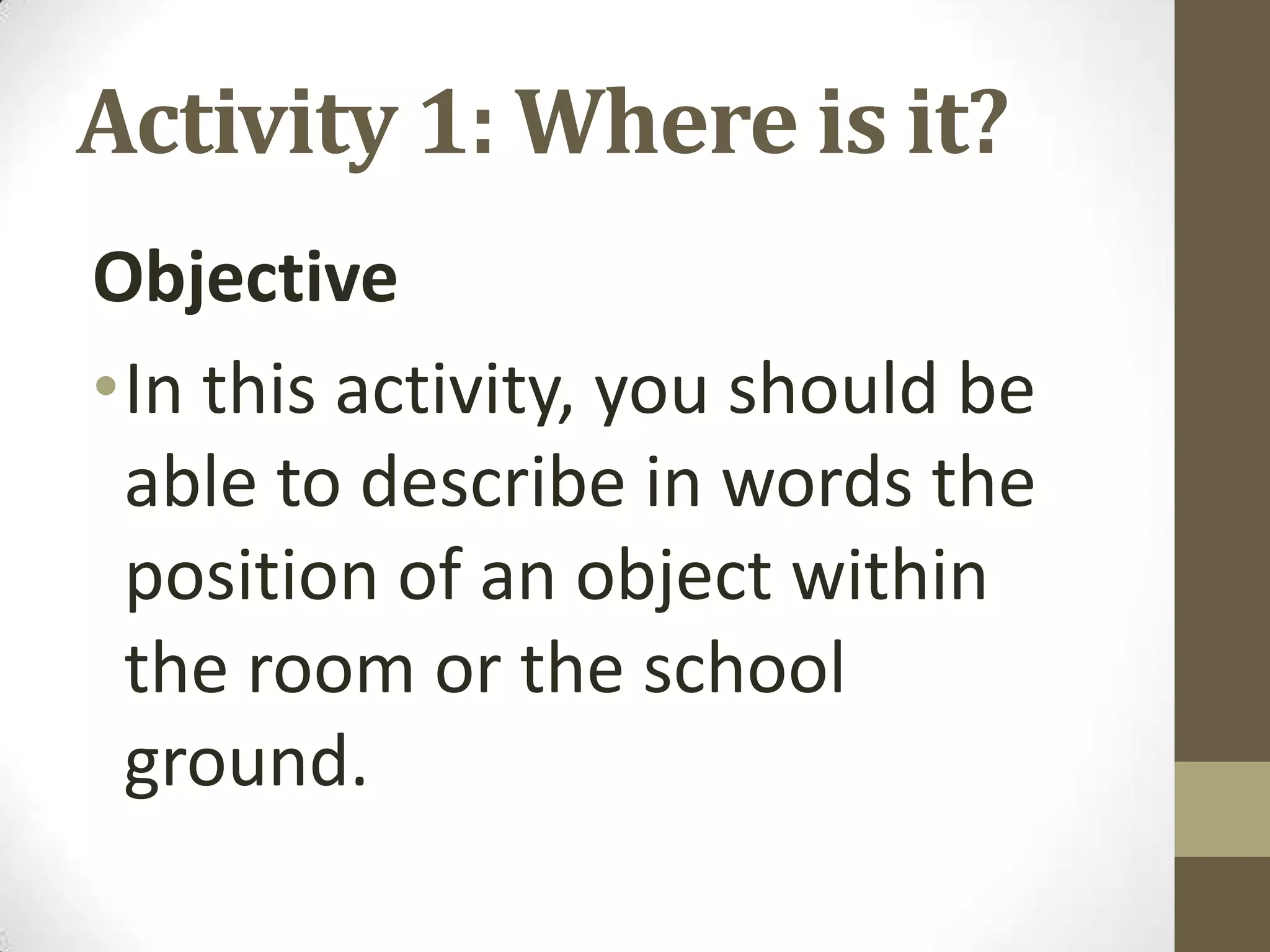 Describing motion | PPTX