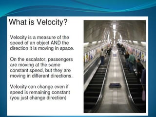 "Describing motion" power point for chapter 2/ block 1, for the 9th ...