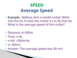 Describing Motion.pptx physical science grade 9 | PPTX