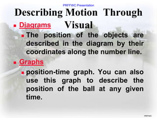 Describing motion | PPTX