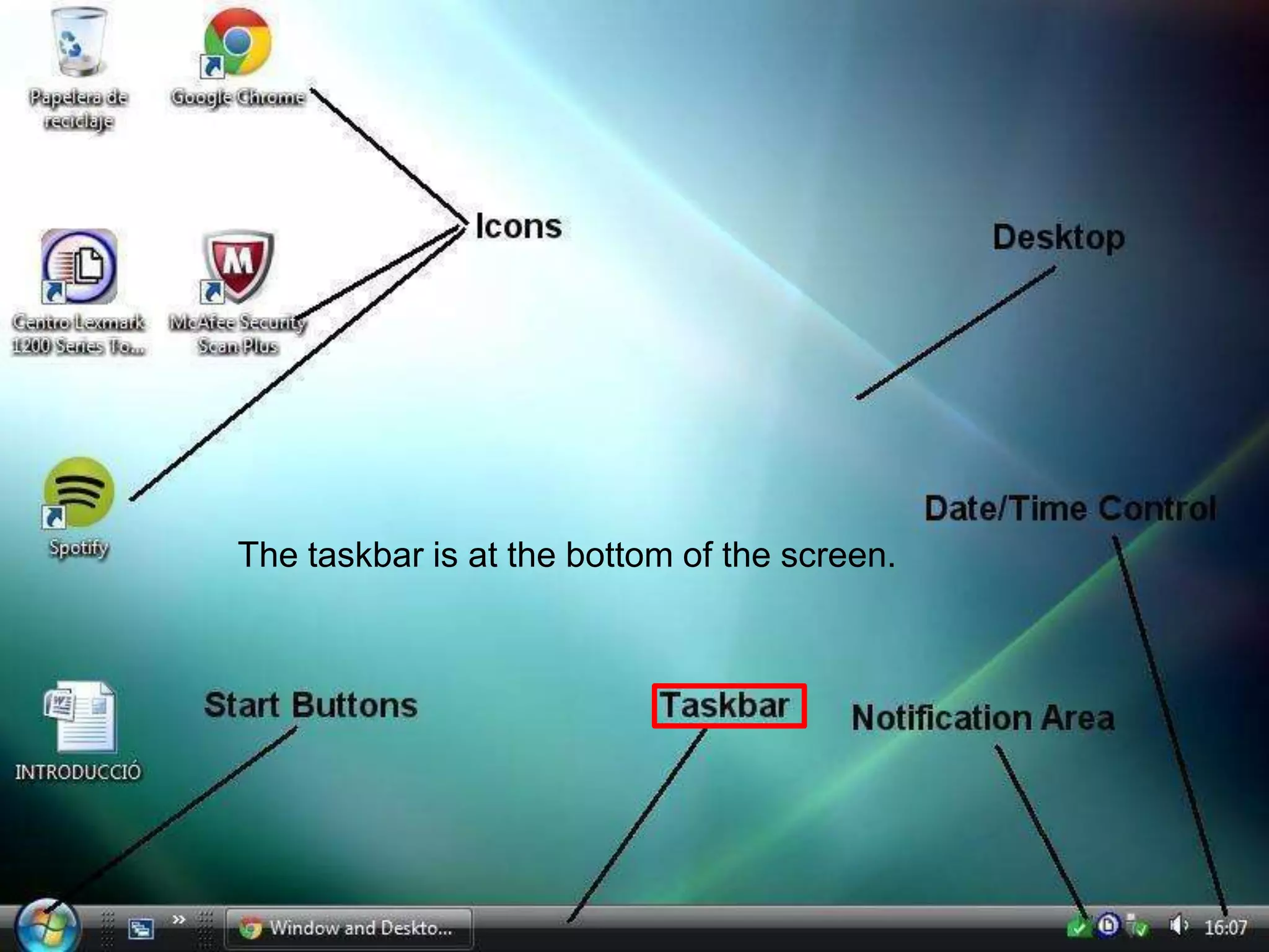 Describing my desktop | PPTX