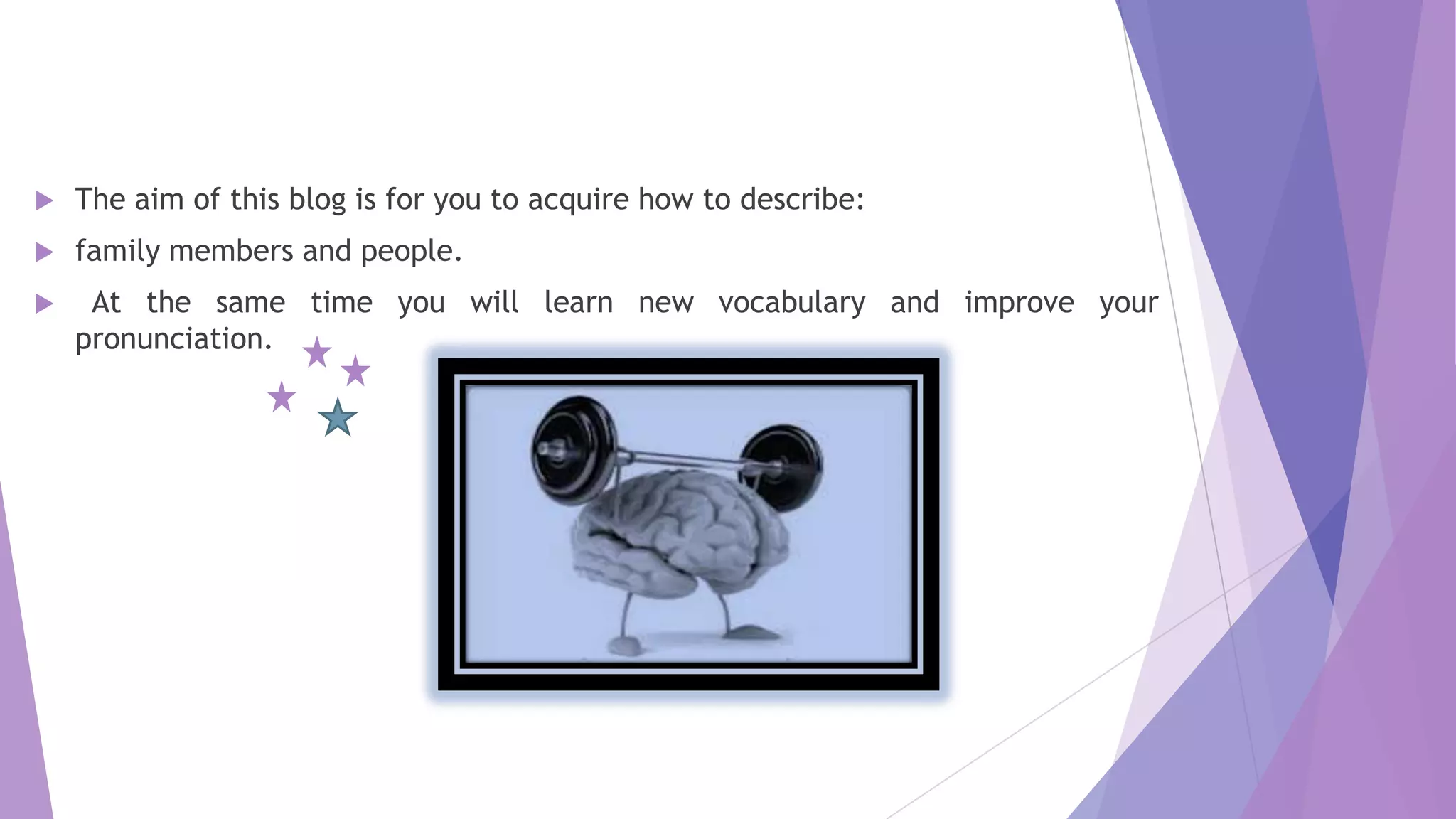 Describing my family | PPT