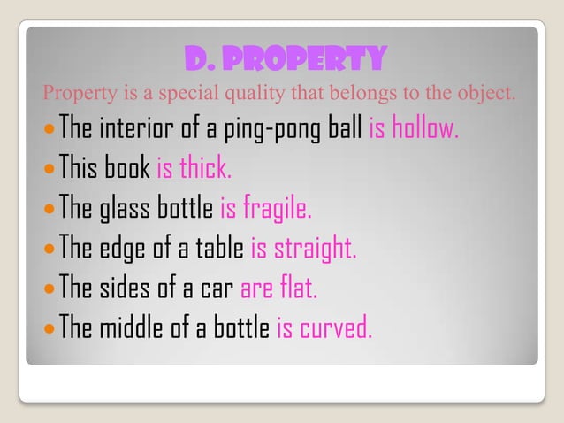 Describing Technical Object | PPTX | Physics | Science