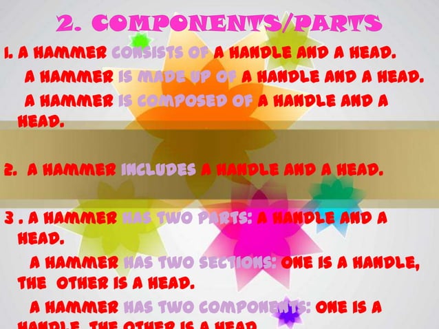 Describing Technical Object | PPT