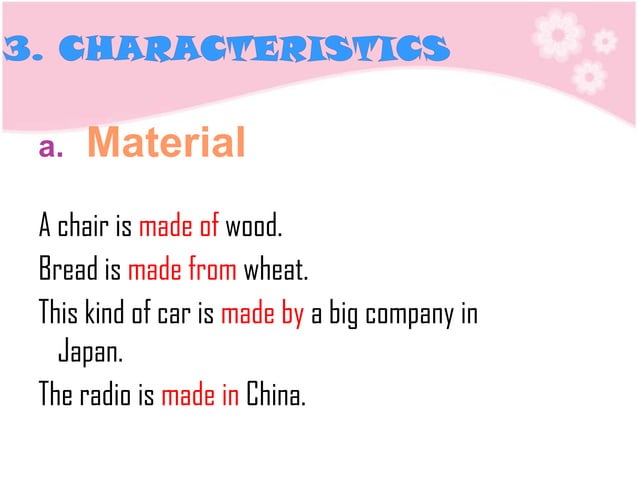 Describing Technical Object | PPTX | Physics | Science