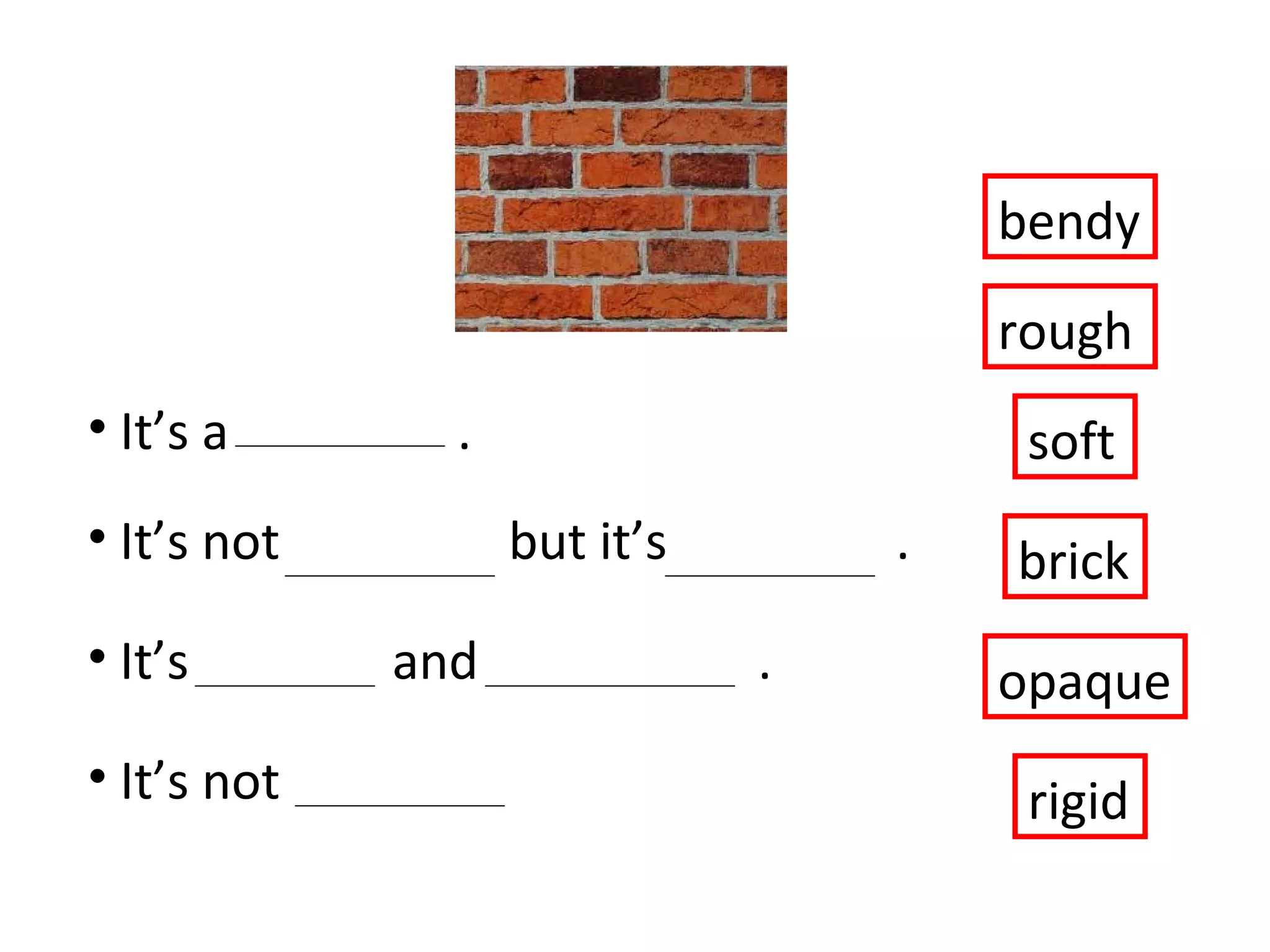Describing objects | PPT