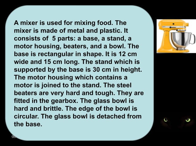 Describing Objects, shapes, and measurement | PPTX
