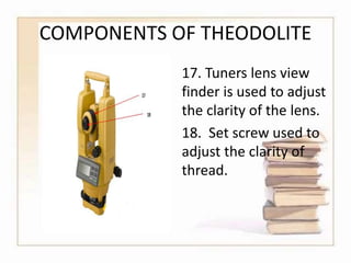 Describing object theodolite | PPTX | Antiquing and Antiques | Hobbies & Interests