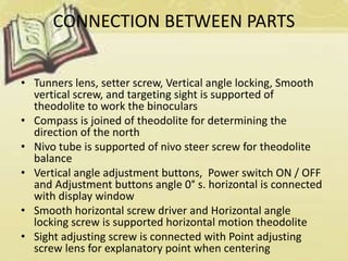Describing object theodolite | PPTX