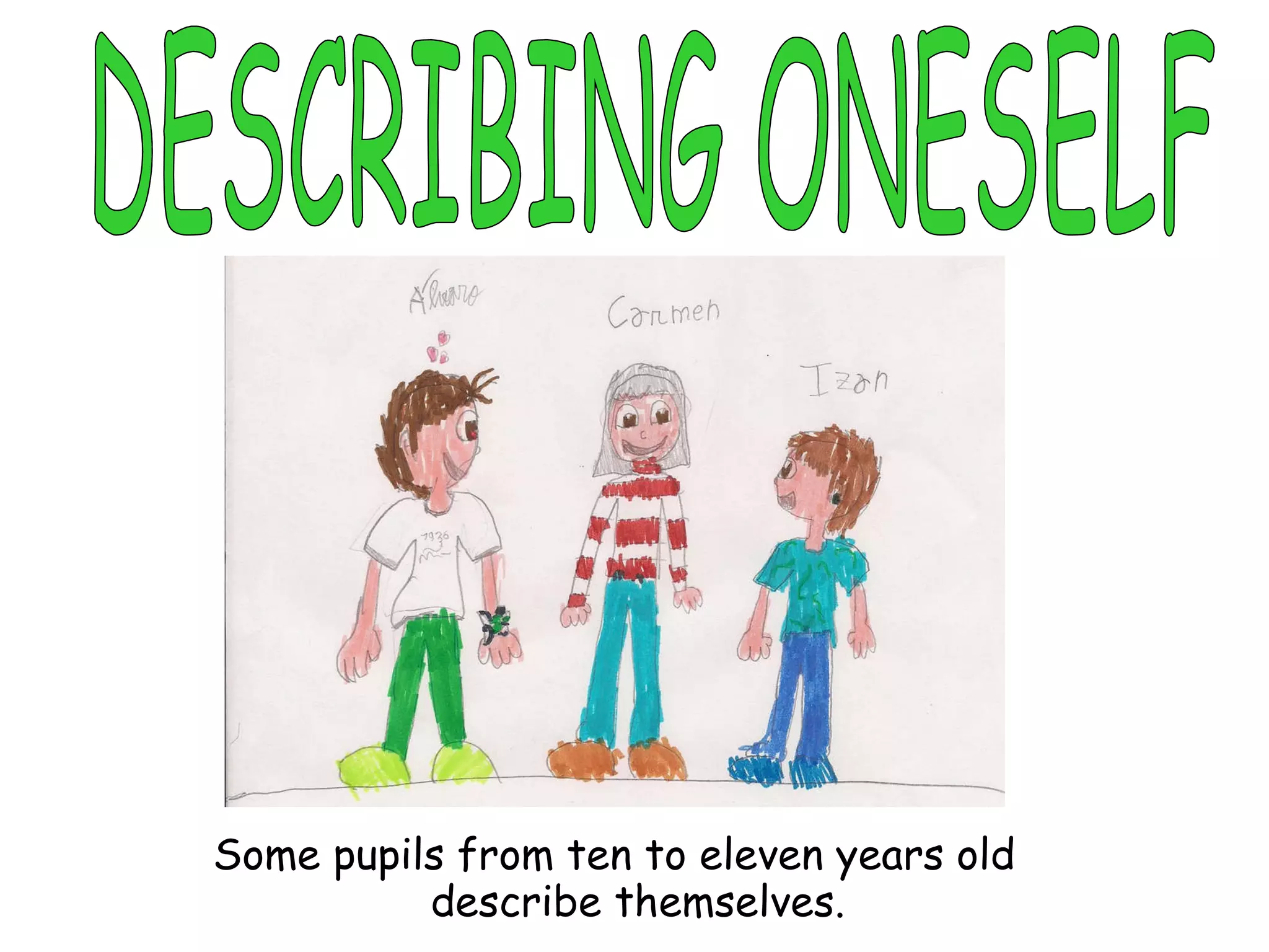 Describing Oneself | PPT