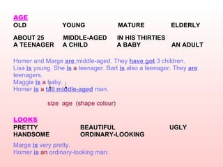 Describing people 1 | PPT