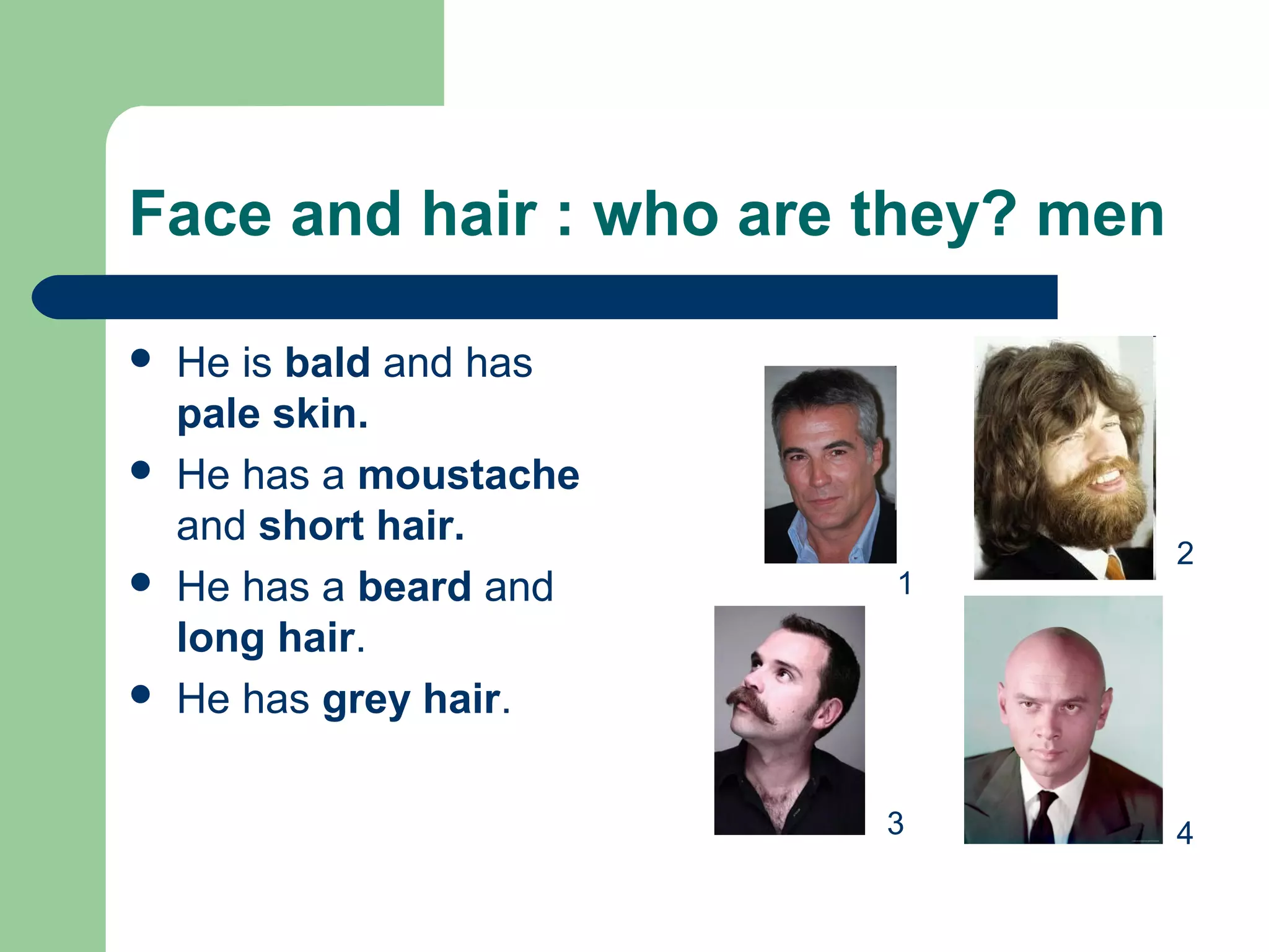 Describing people | PPT