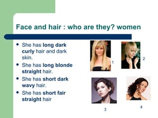 Describing people | PPT