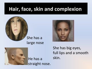 Describing people | PPT