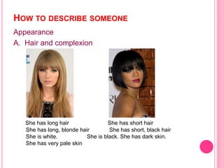 Describing people.deviana | PPTX