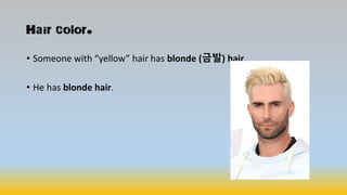 Describing People | PPT