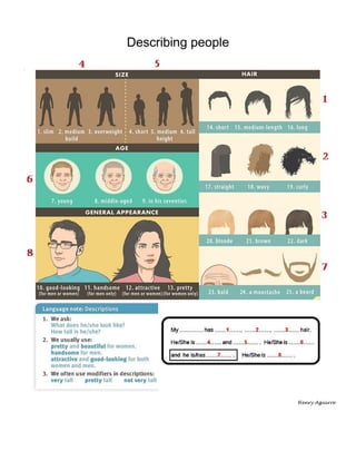 Describing people | PDF