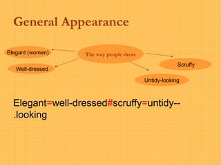 Describing People - Appearance in General.ppt