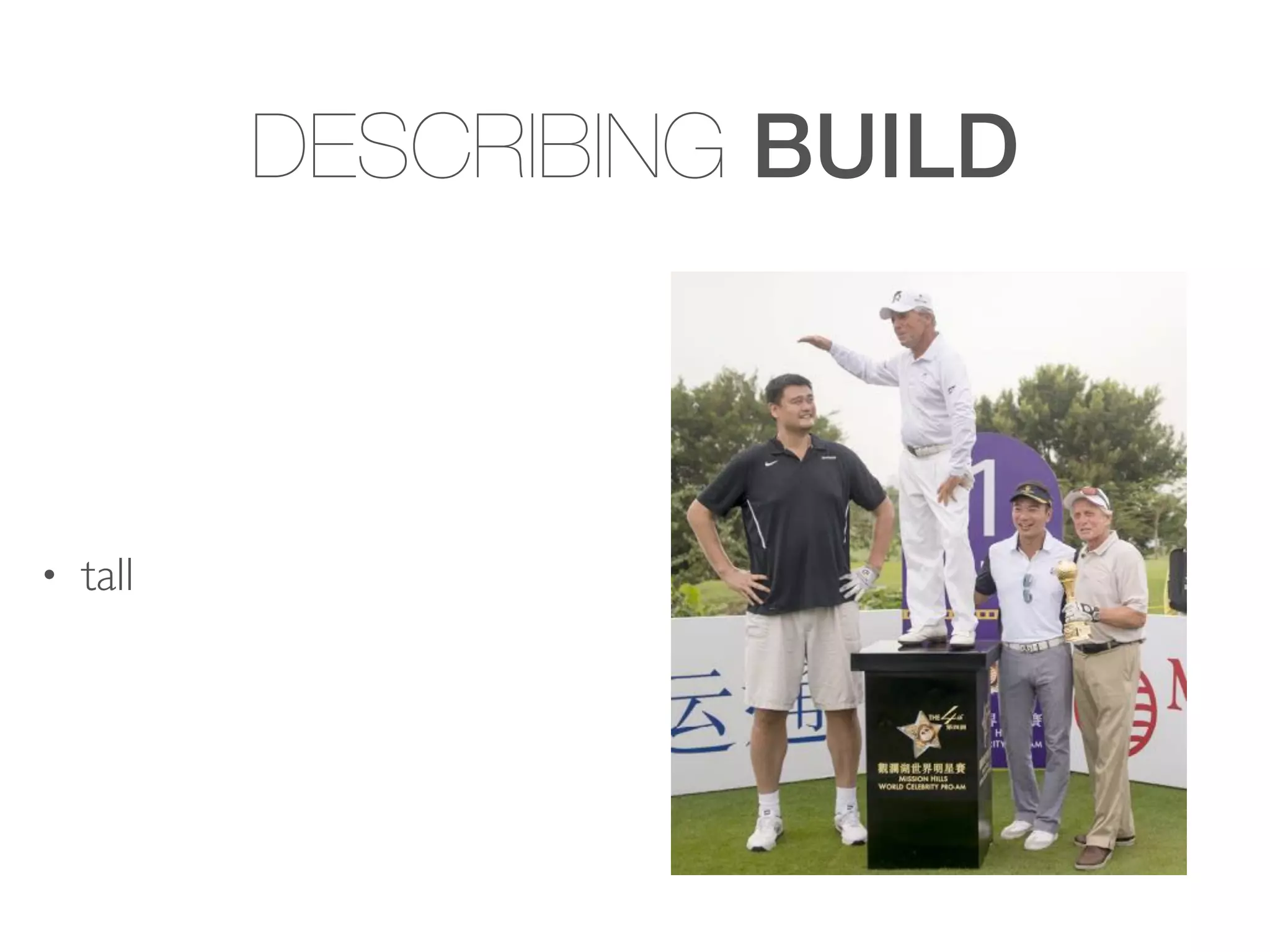 Describing People | PPT