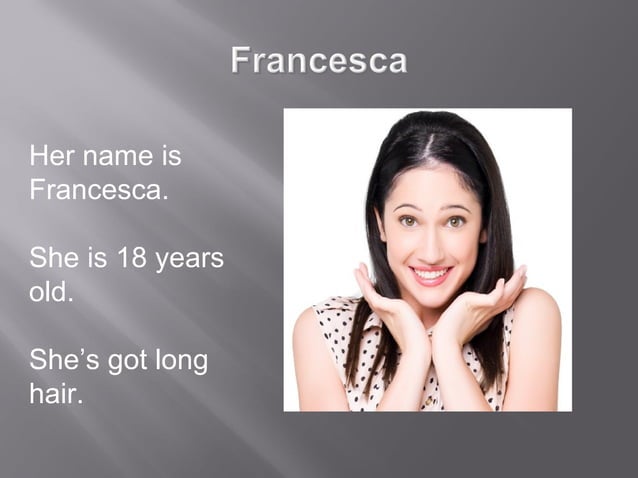 Describing people 4A | PPT