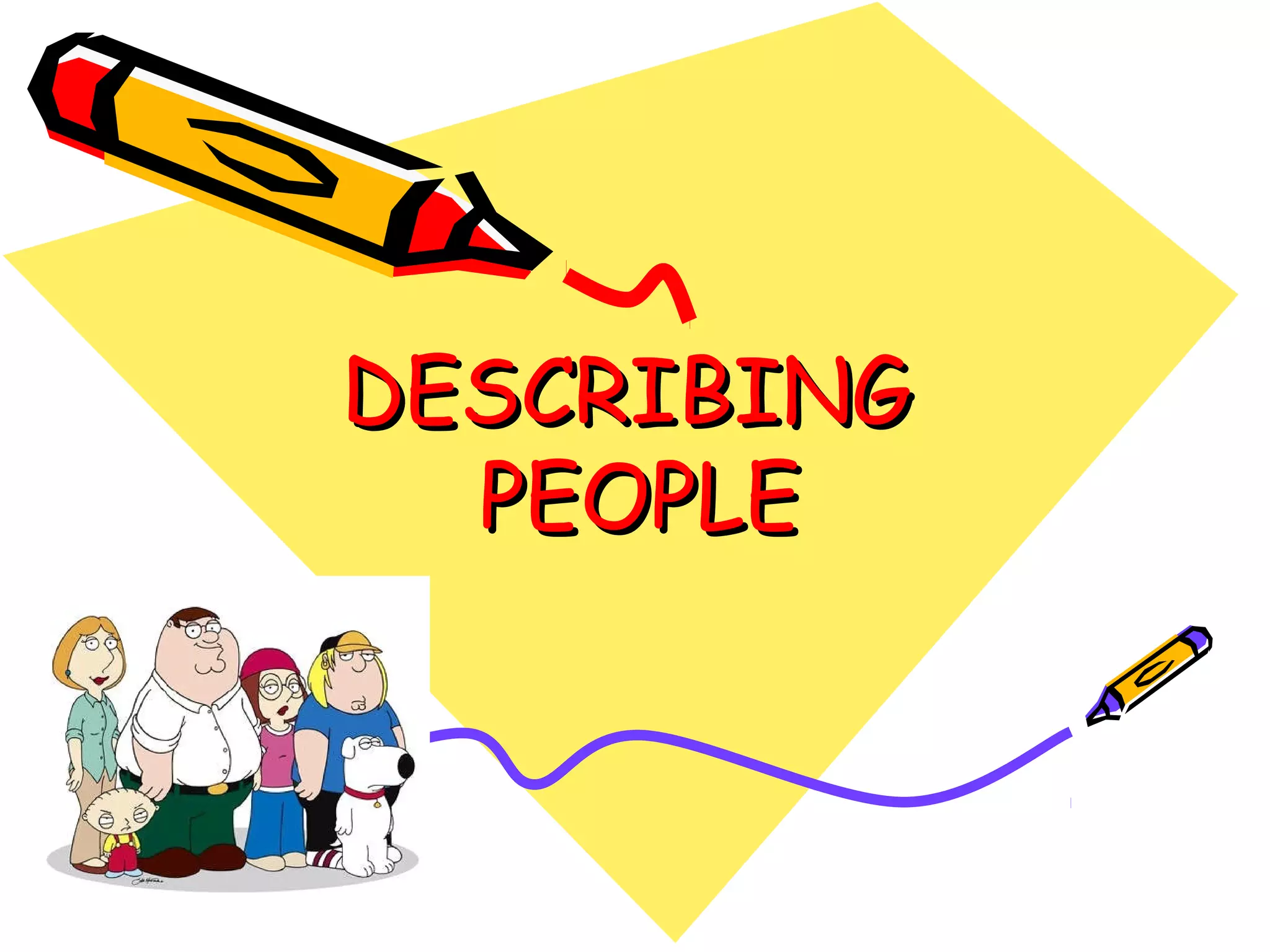 Describing people | PPT