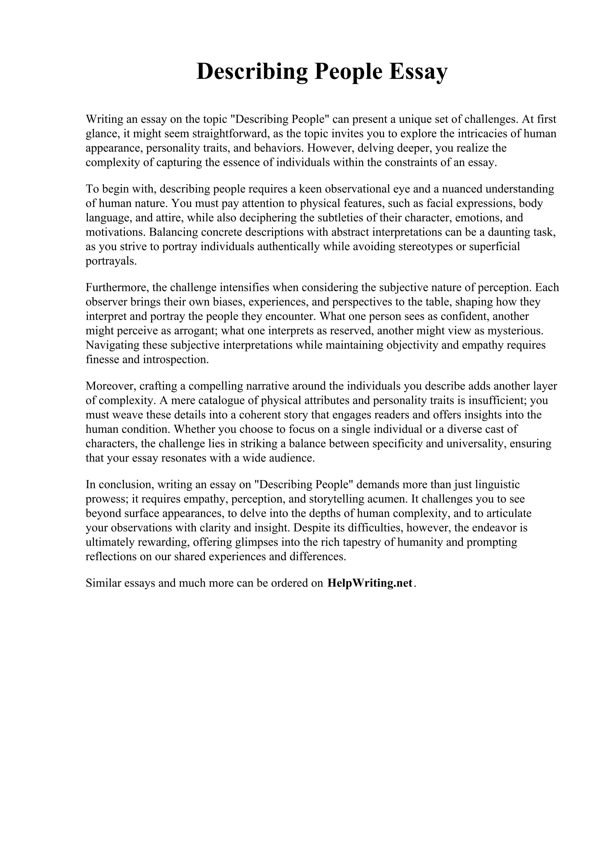 Describing People Essay.pdf