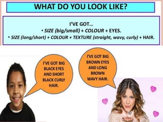 Describing people - adjectives | PPT