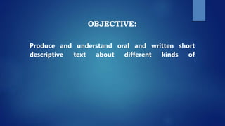 Describing personalities | PPTX