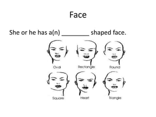 Describing physical appearance | PPTX
