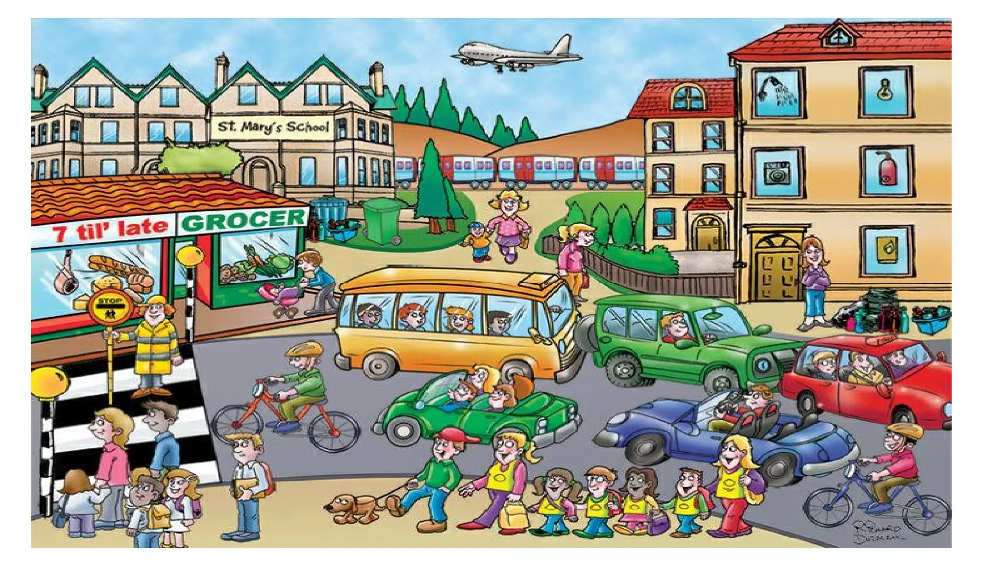 Describing pictures-Sentence frames and graphic organizer.pptx