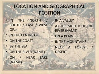 adjectives to describe places | PPT