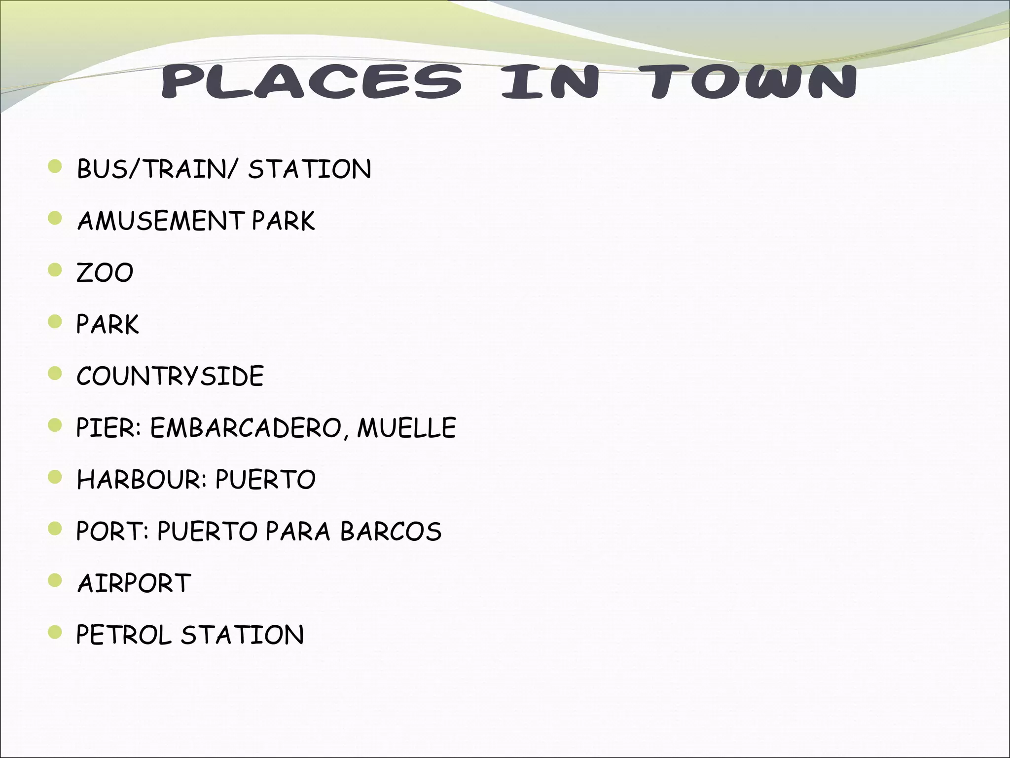 Describing places | PPT