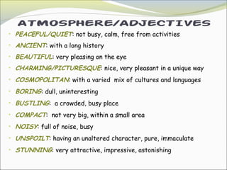 Describingplaces | PPT