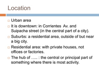 Describing places | PPTX