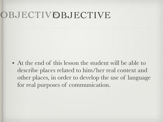 Describing places | PPT