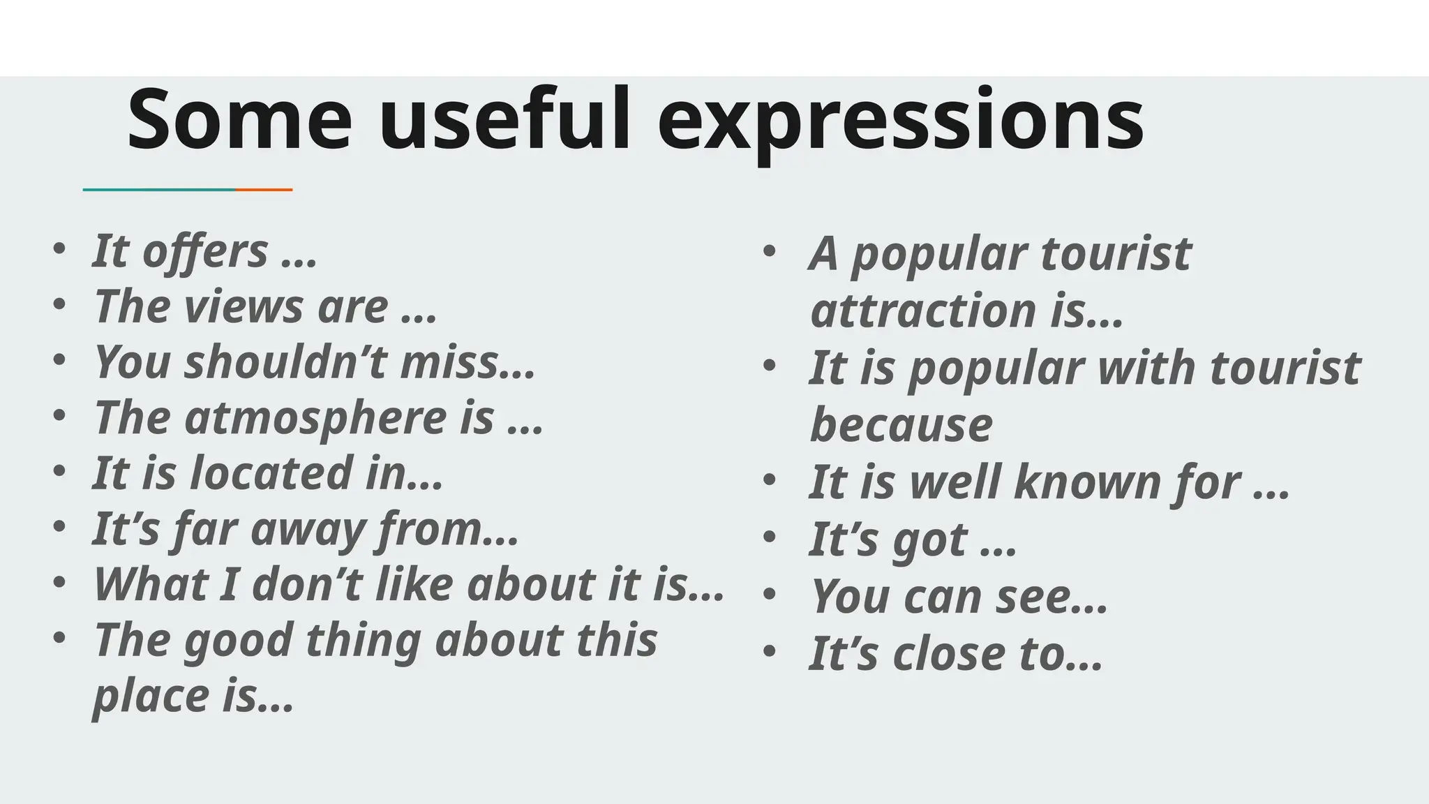 Expressions of How to Describe Places.pptx