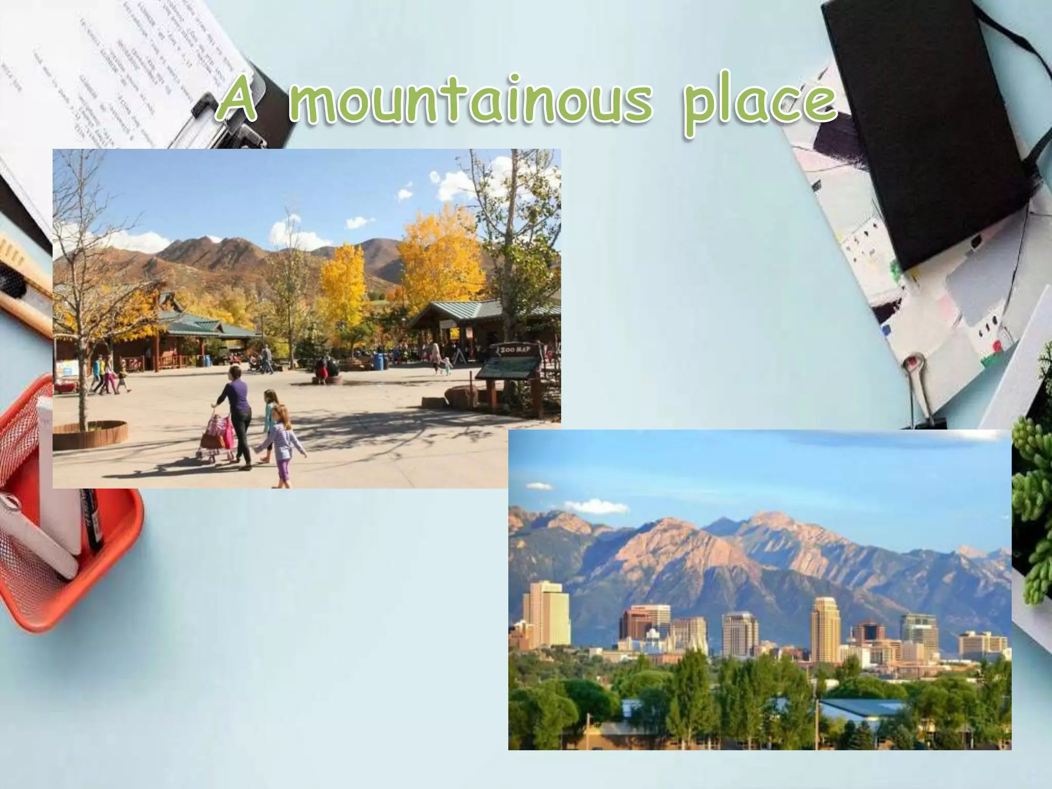 Describing place (speaking) | PPTX