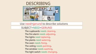 Describing Problems 2 (Interchange 3) 5th Edition | PPTX