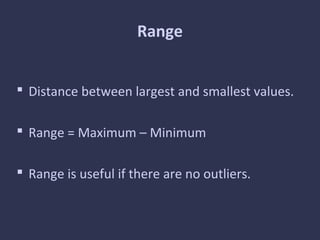 Describing quantitative data with numbers | PPT