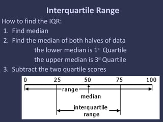 Describing quantitative data with numbers | PPT