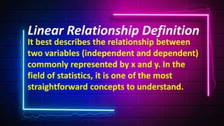 Describing Relationship between Variables | PPTX