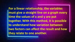 Describing Relationship between Variables | PPTX