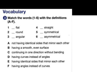 Describing shapes | PPTX