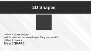 Describing Shapes - English for Civil Engineering | PPTX